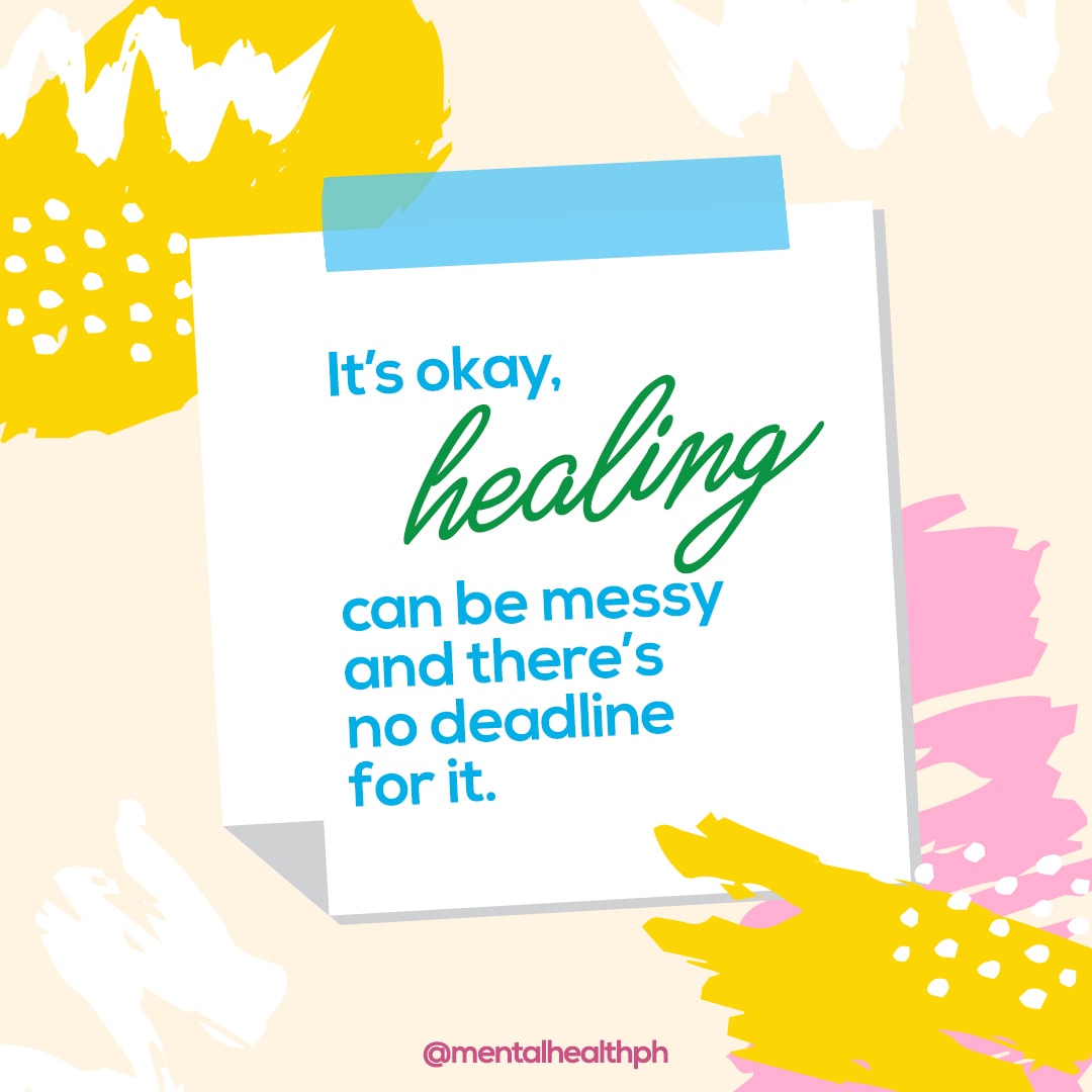 Self-Care Reminders: Embrace your own pace - MentalHealthPH