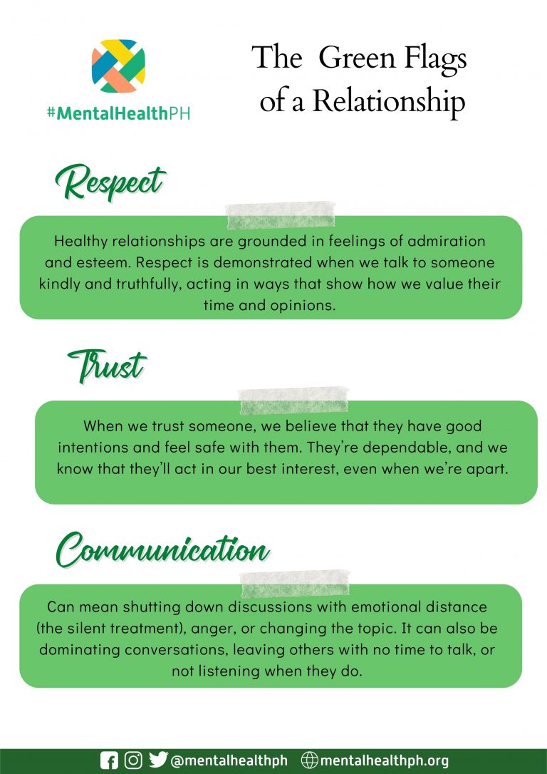 Love Signals: Red and Green Flags of Relationship - MentalHealthPH