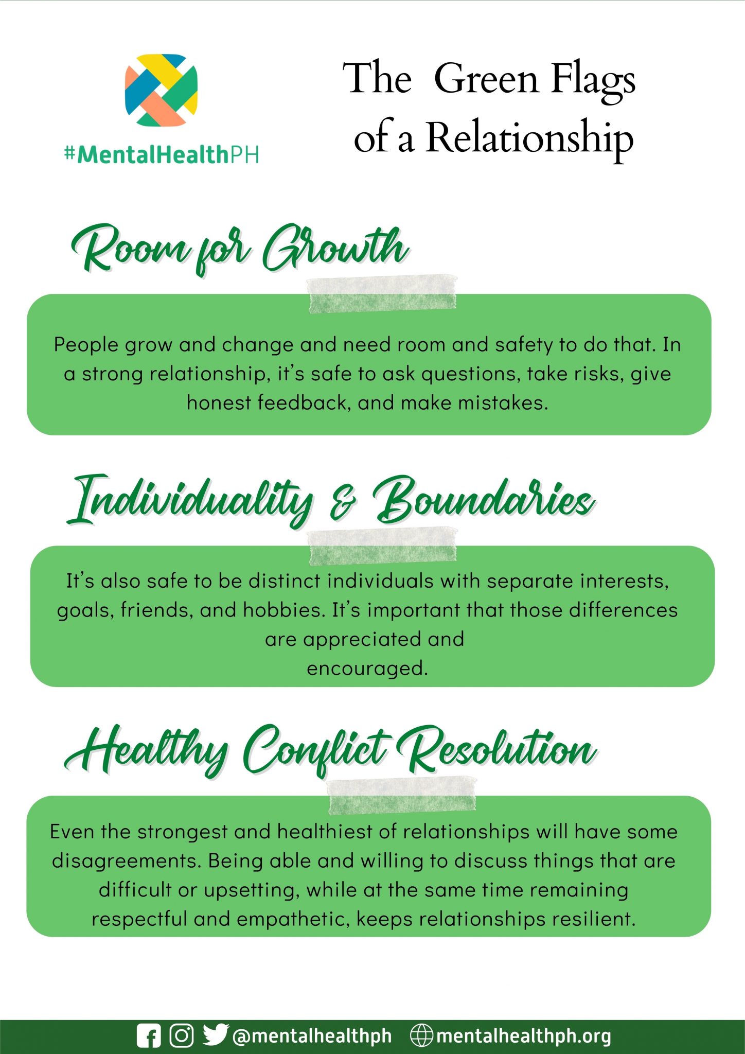 Love Signals: Red and Green Flags of Relationship - MentalHealthPH