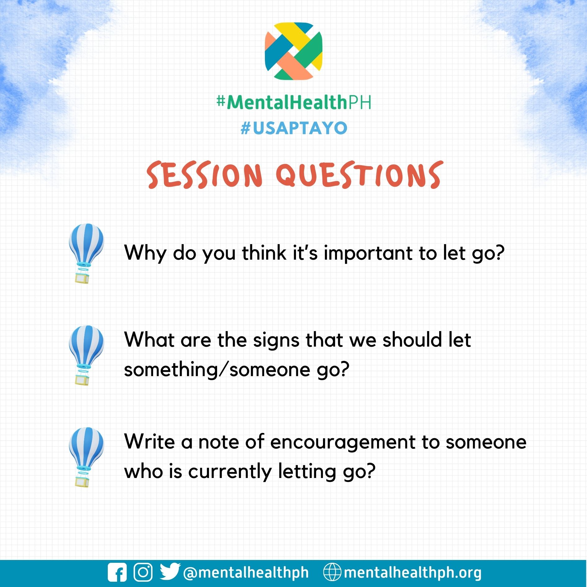 THE ART OF LETTING GO - MentalHealthPH