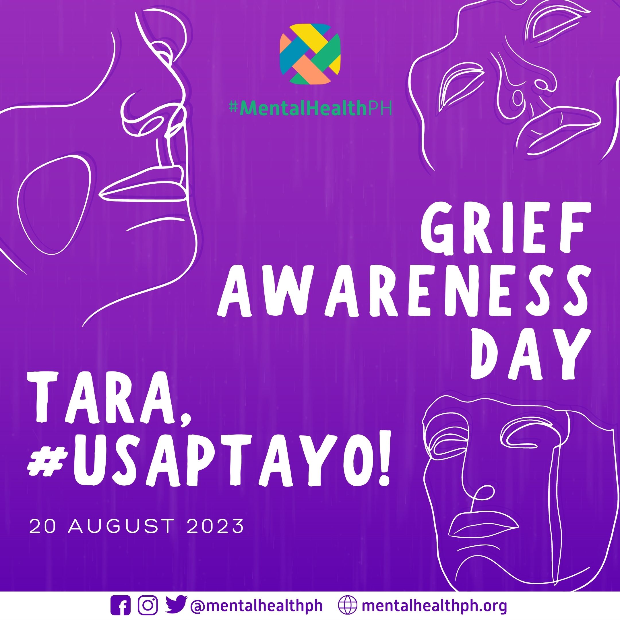 Befriending Grief: #UsapTayo for Grief Awareness Day - MentalHealthPH