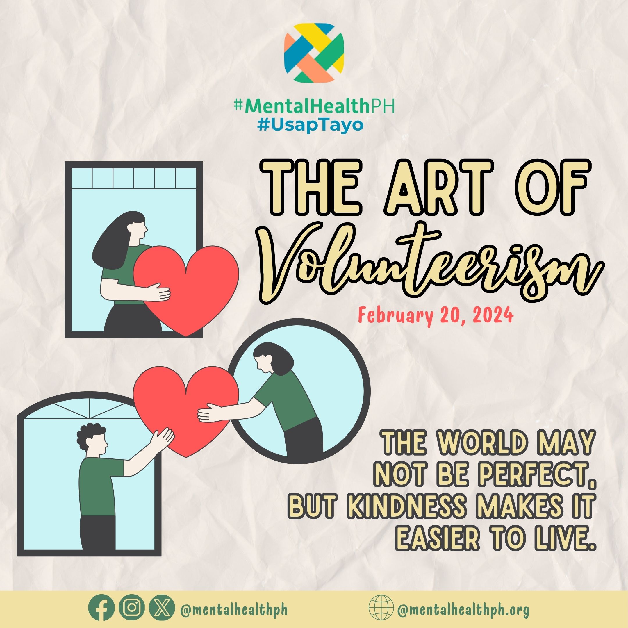 The Art of Volunteerism - MentalHealthPH